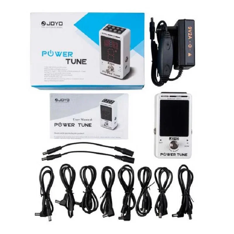 JOYO-JF-18R-Guitar-Pedal-Tuner-Power-Tuner-Tuner-2-em-1-Guitar-Power ...