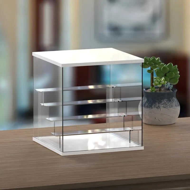 Clear-Acrylic-Display-Box-with-Stand-for-Collectibles-Countertop ...
