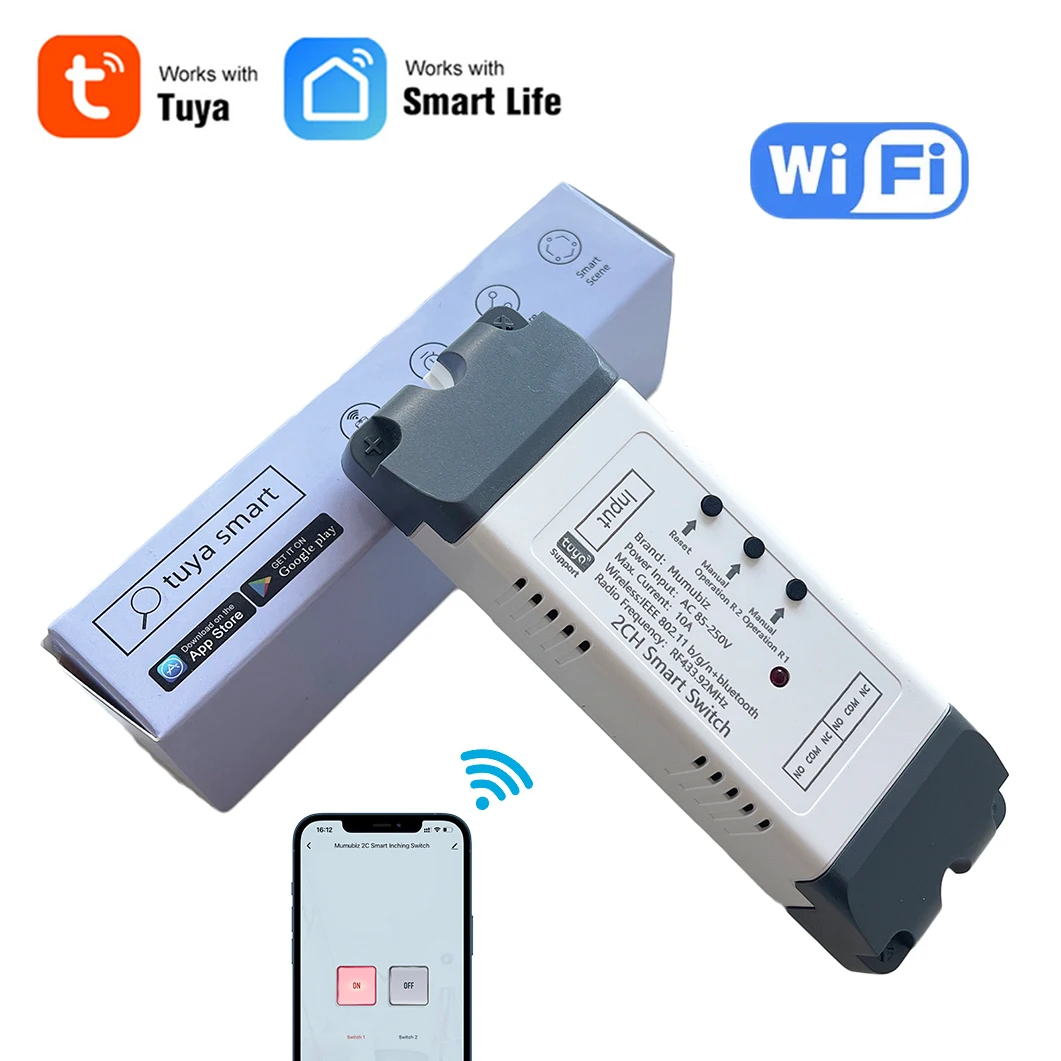 Tuya-Smart-Life-WiFi-Switch-90-250V-Dry-Contact-Relay-InterLock ...
