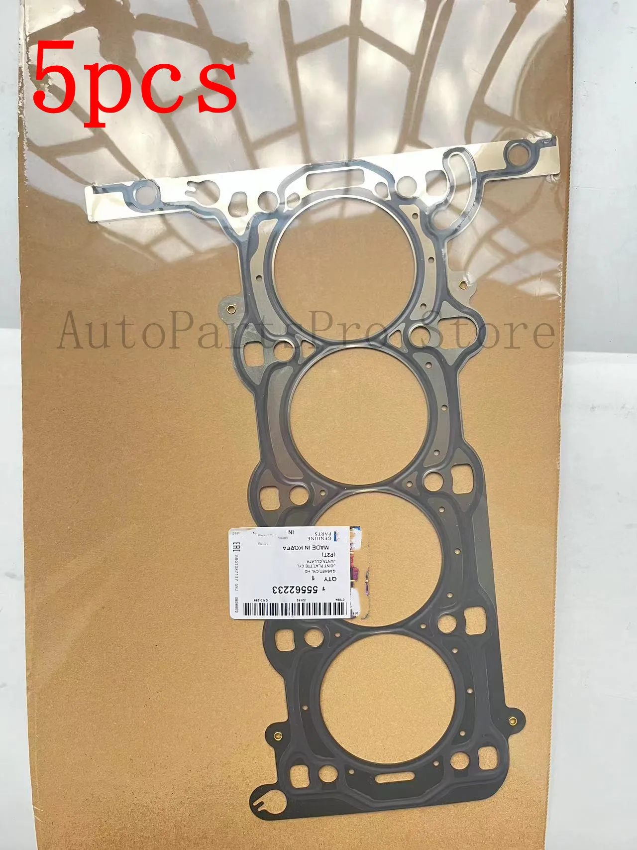 5PCSORIGINAL-Engine-Cylinder-Head-Gasket-Seal-Metal-55562233-Genuine ...