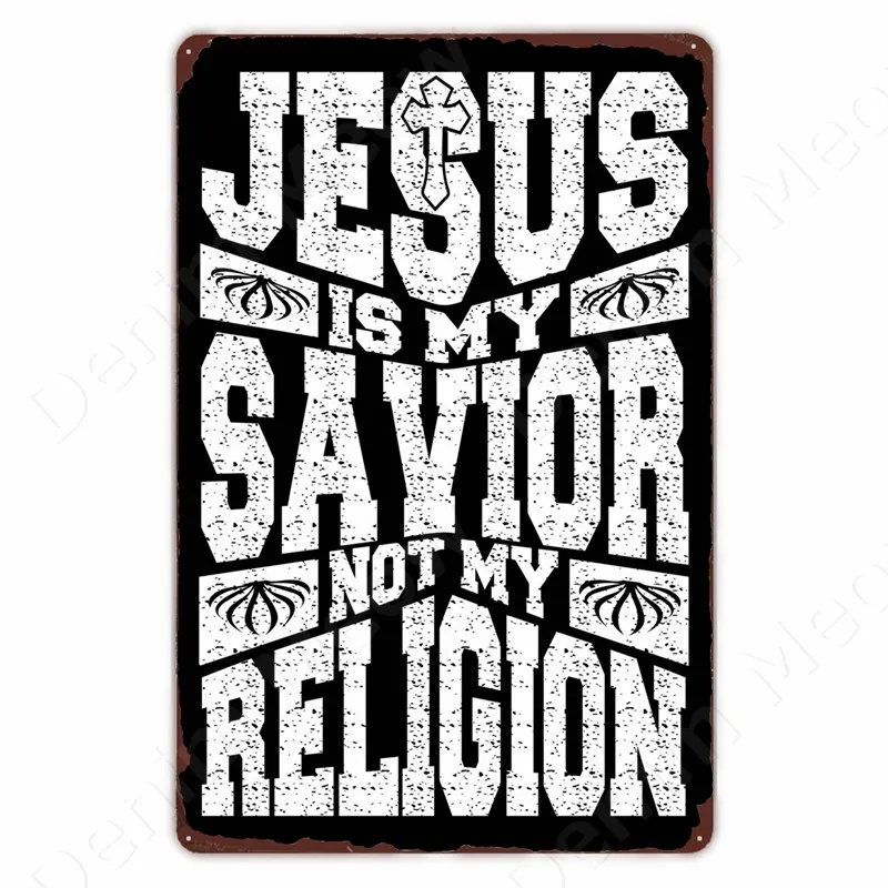 Jesus Is My Savior Not My Religion Wallpaper