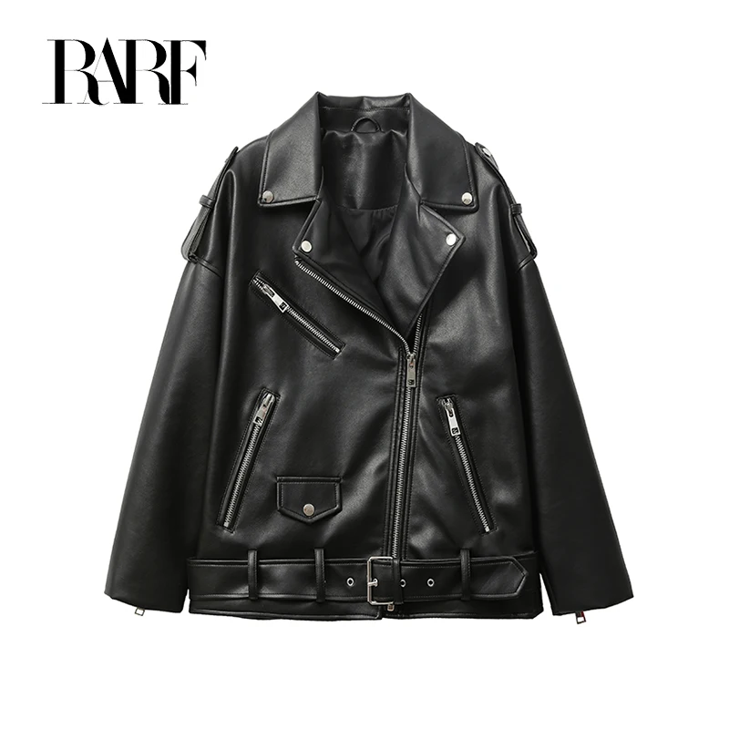 RARF-2023-New-Women-s-motorcycle-leather-PU-imitation-leather-loose ...