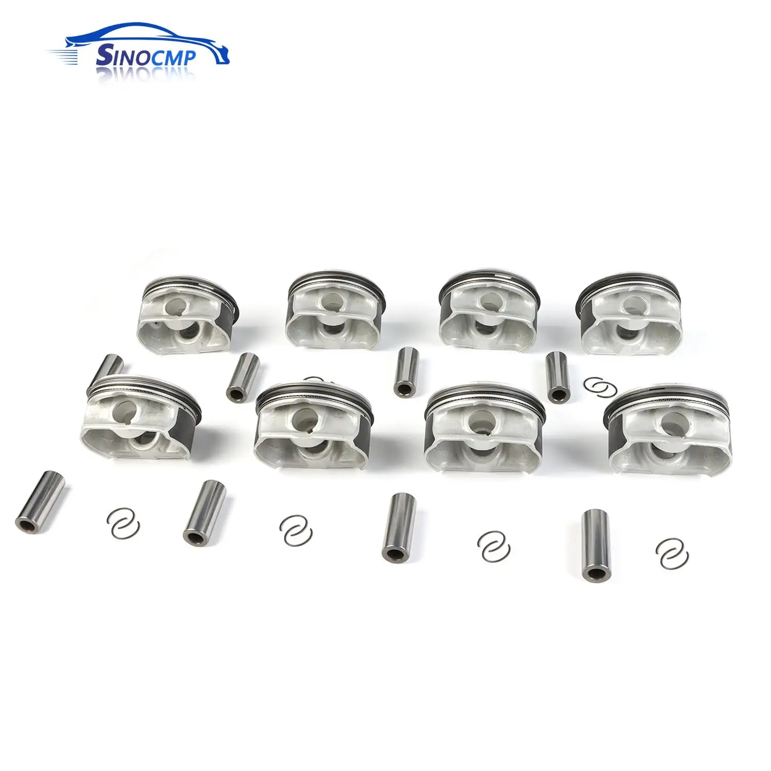 Juego de 8 pistones y anillos de motor 11257542292 11257542292 ...