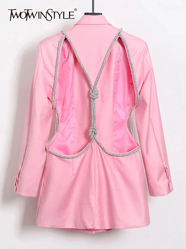 Women Blazers Diamonds | Diamond Sleeve Blazer | Blazer Back | Blazer ...