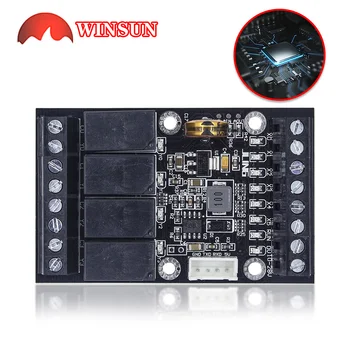 Custom Programmable Logic Controller FX1N-10MR 10-28V Power Range DC12V/24 support PLC Relay ...