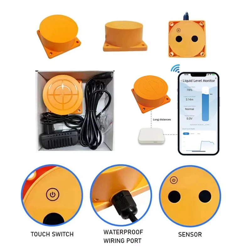high-precisionMoray ME201W Liquid Level Sensors Water Level Monitor ...