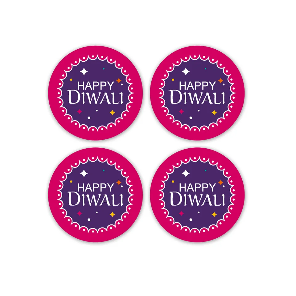 Indian Festival Light Themed Stickers KYMY Diwali Stickers,Happy Diwali ...