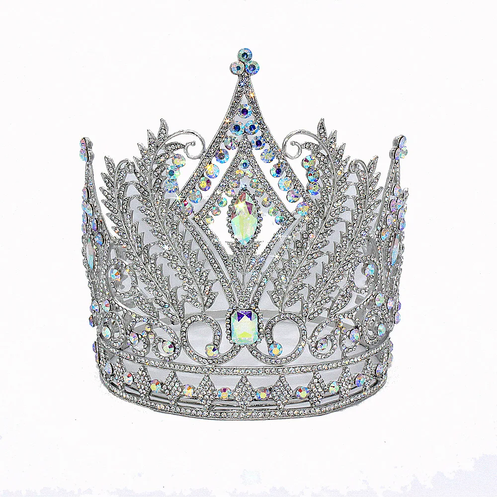 Pageant Crown White Background