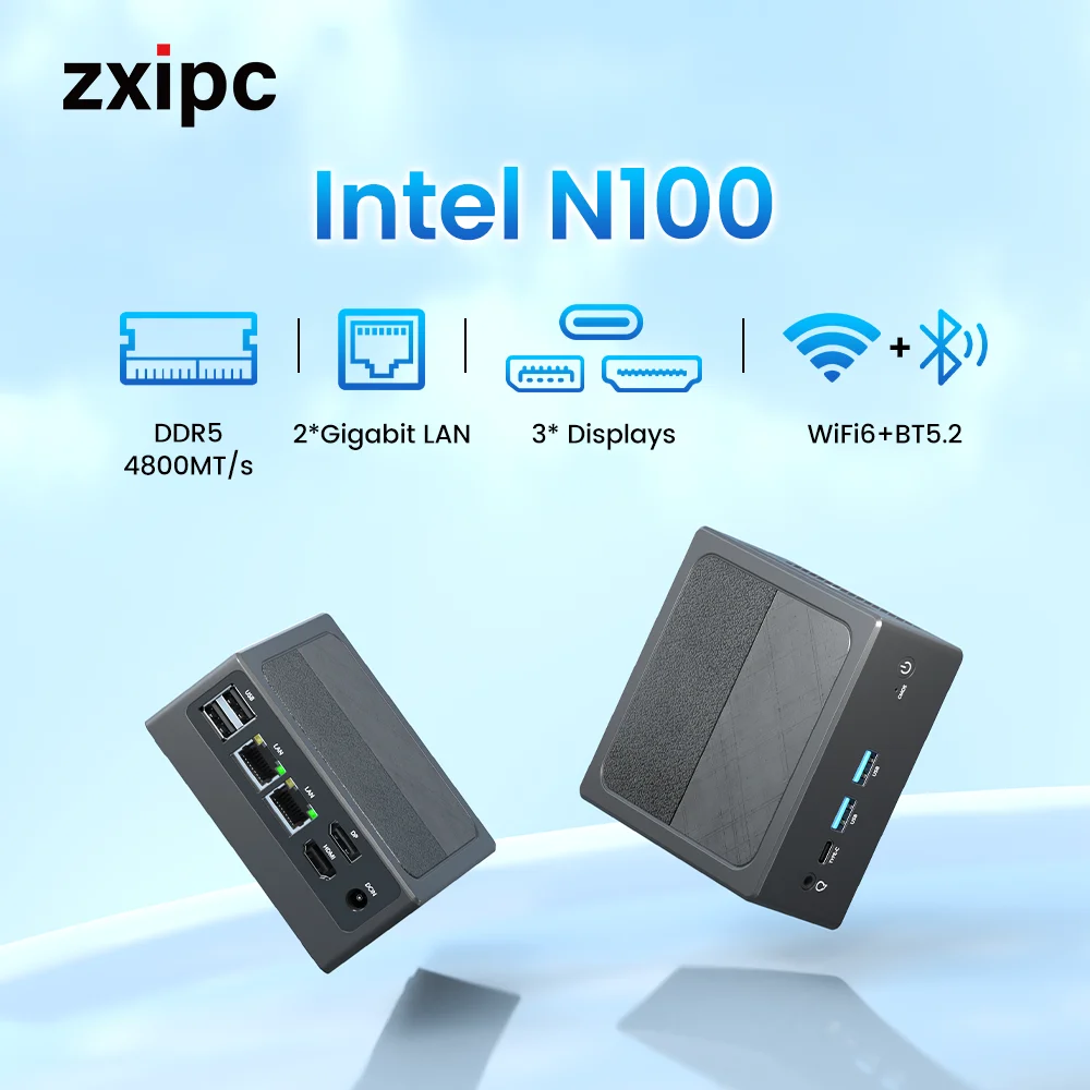 ZXIPC-Mini-PC-Windows11-Intel-N100-Processor-DDR5-4800Mhz-WiFi-6-BT5-2 ...