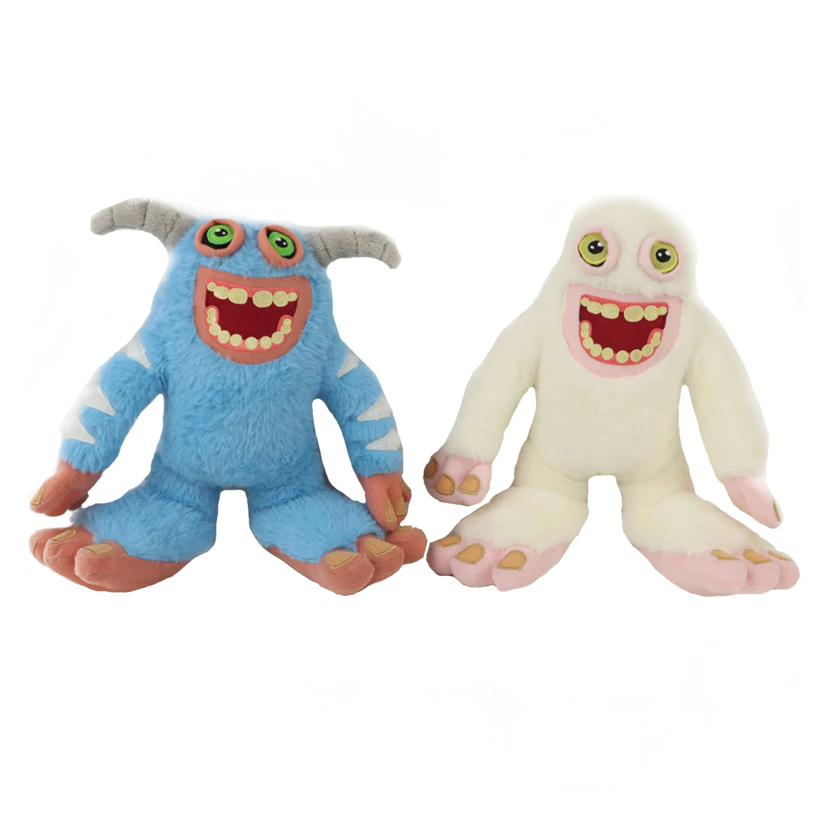 31cm Blue or White Monsters Mammott Plush Toys Movie Stuffed Animals ...