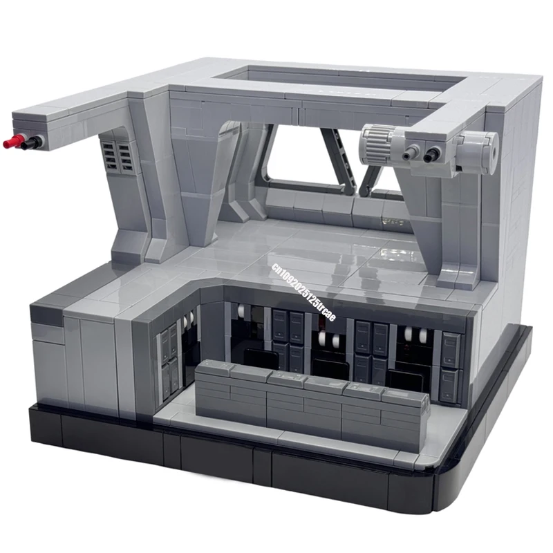 New-1175Pcs-Famous-Star-Battle-Movie-Moc-Command-Bridge-Diorama-Model ...