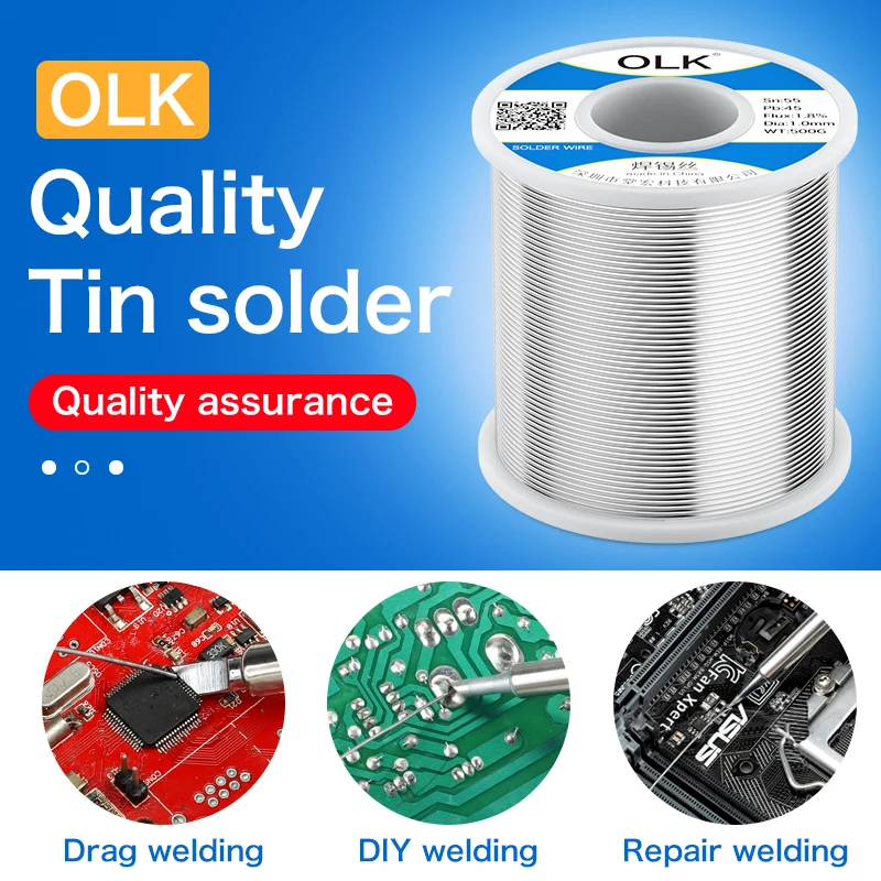 500g-Solder-wire-Sn63-Solder-Wire-Rosin-Core-Tin-Solder-Wire-Soldering ...