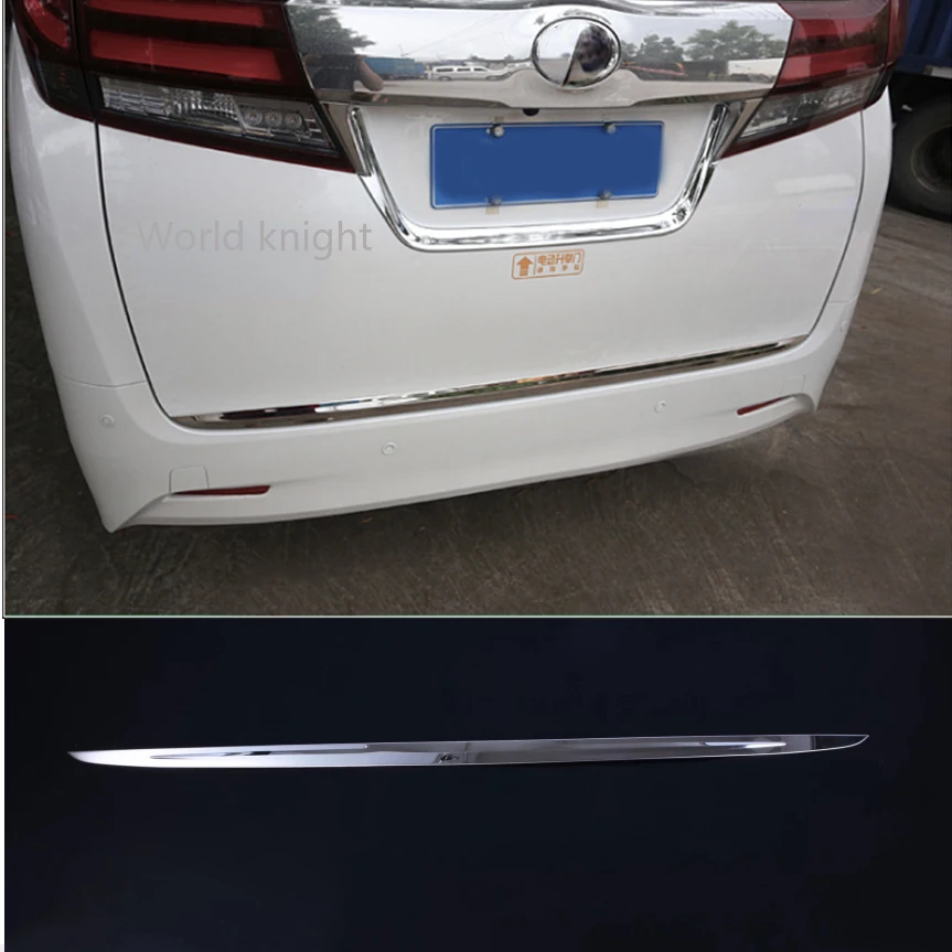 For-Toyota-Alphard-Vellfire-2016-2017-2018-2019-Steel-Rear-Trunk-Lid ...
