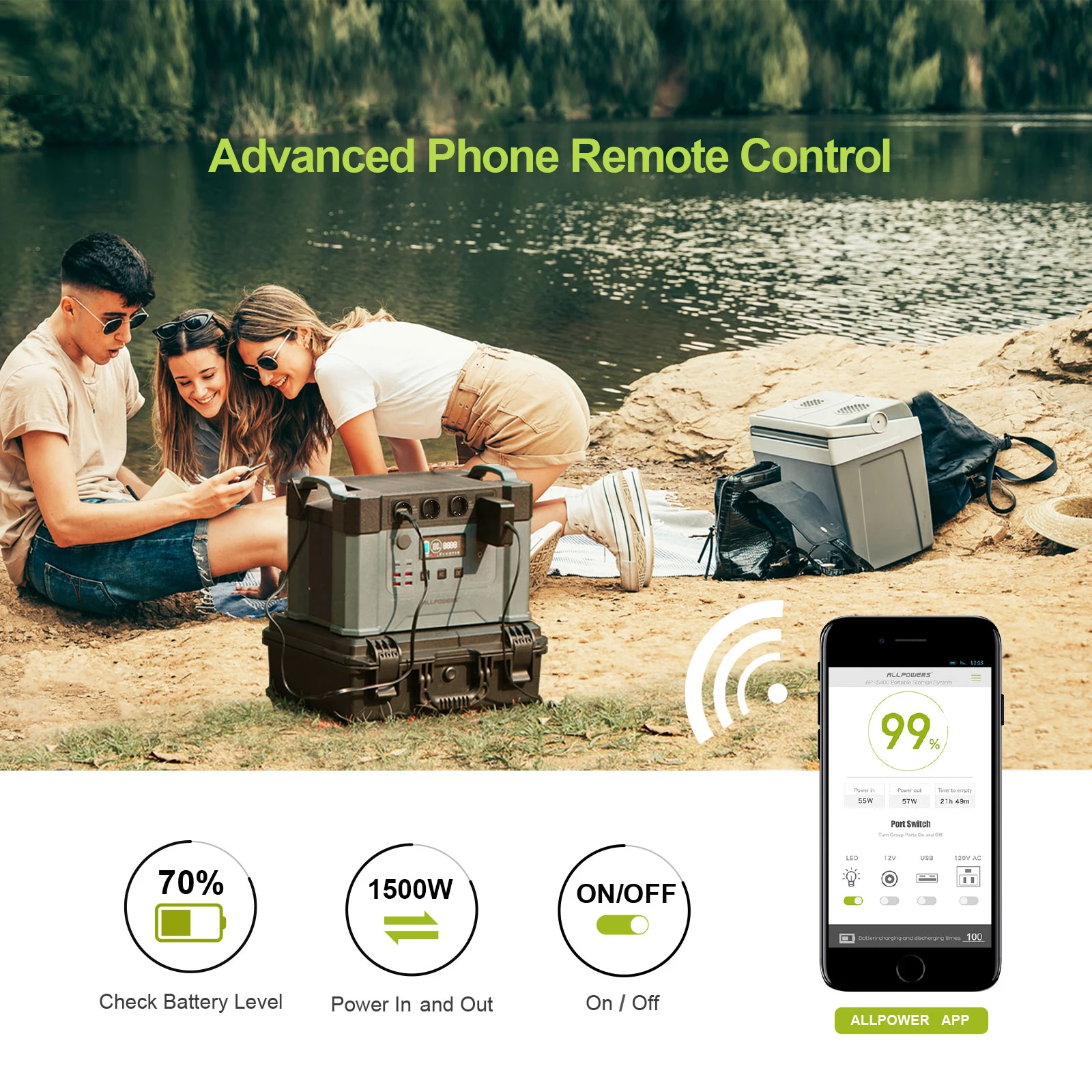 Portable Powerstation 1500Wh 2000W Solar Generator – Just Solar Supplies