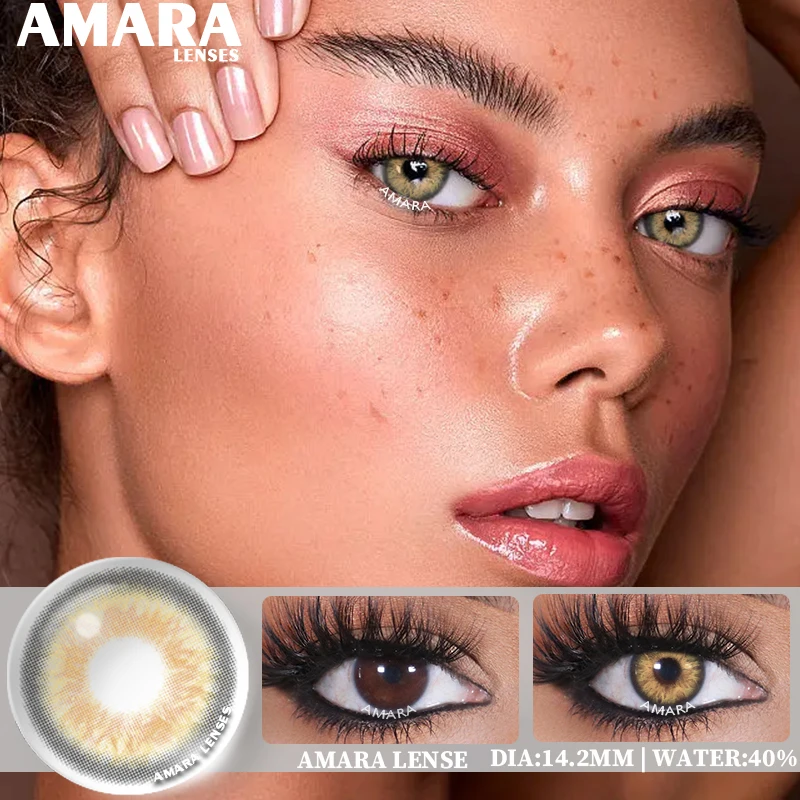 Lentilles De Contact Colorées Naturelles Bleues 2 Pièces Belles ...