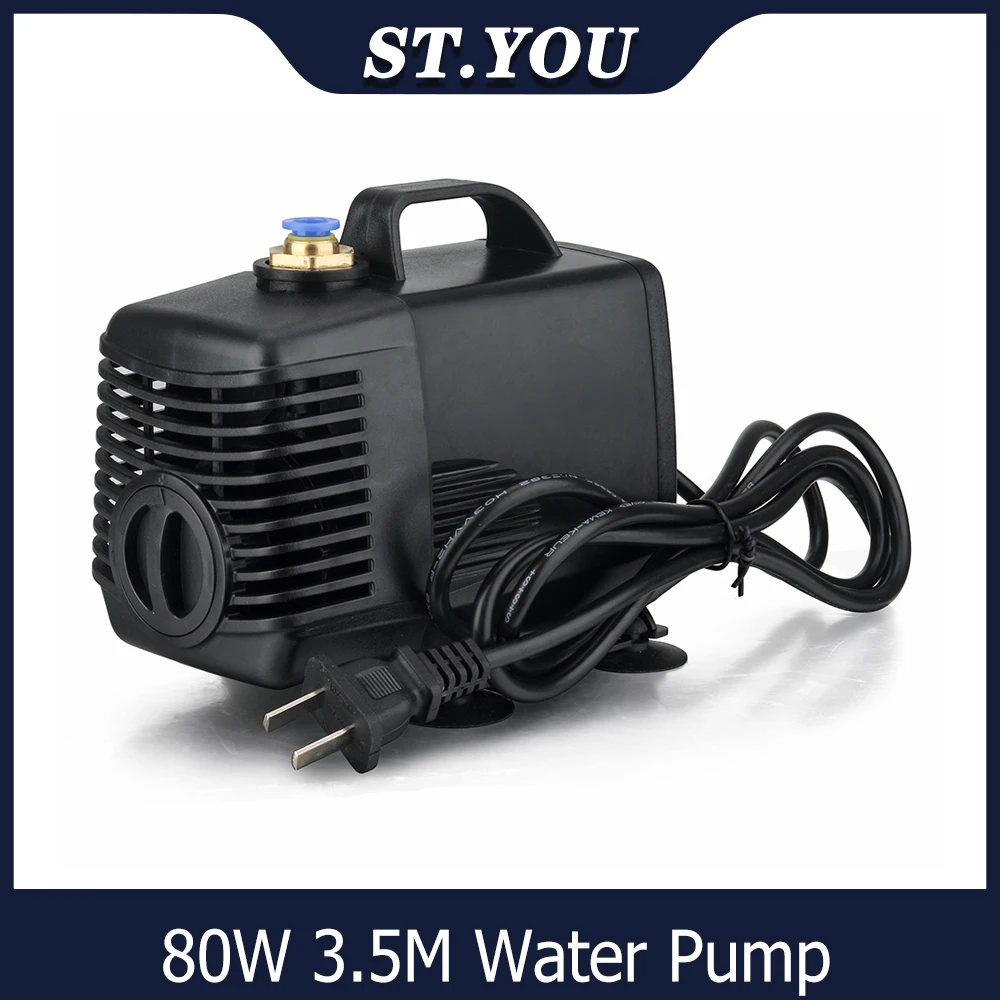 80W-3-5M-Water-Pump-Engraving-Machine-Tool-Cooling-for-CNC-Router-1-5KW ...