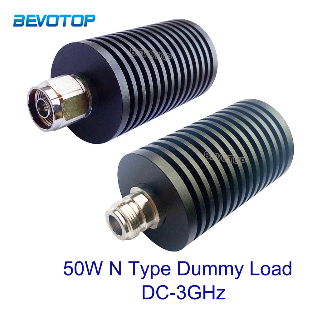 1PCS-50W-3GHz-N-Male-Female-Connector-RF-Coaxial-Termination-Dummy-Load ...