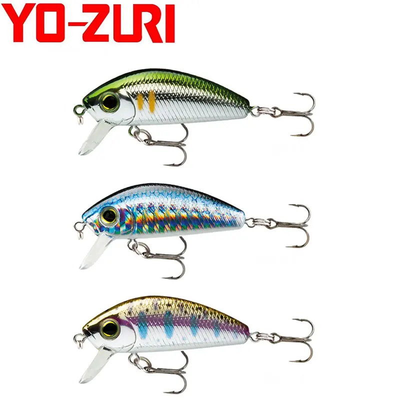 Japan-YO-ZURI-Ultra-light-Mino-L-MINNOW-Freshwater-Luya-Hard-Bait-Bass ...