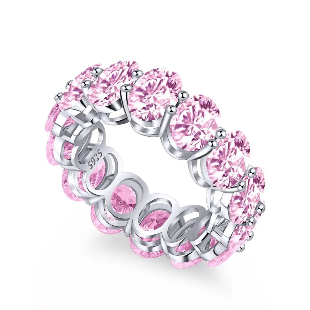 100-925-Sterling-Silver-Pink-Oval-Cut-Full-Eternity-Ring-For-Women ...