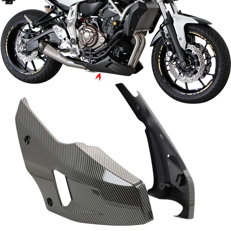 For YAMAHA MT-07 Belly Pan Engine Spoiler Lower Fairing Frame Panel ...