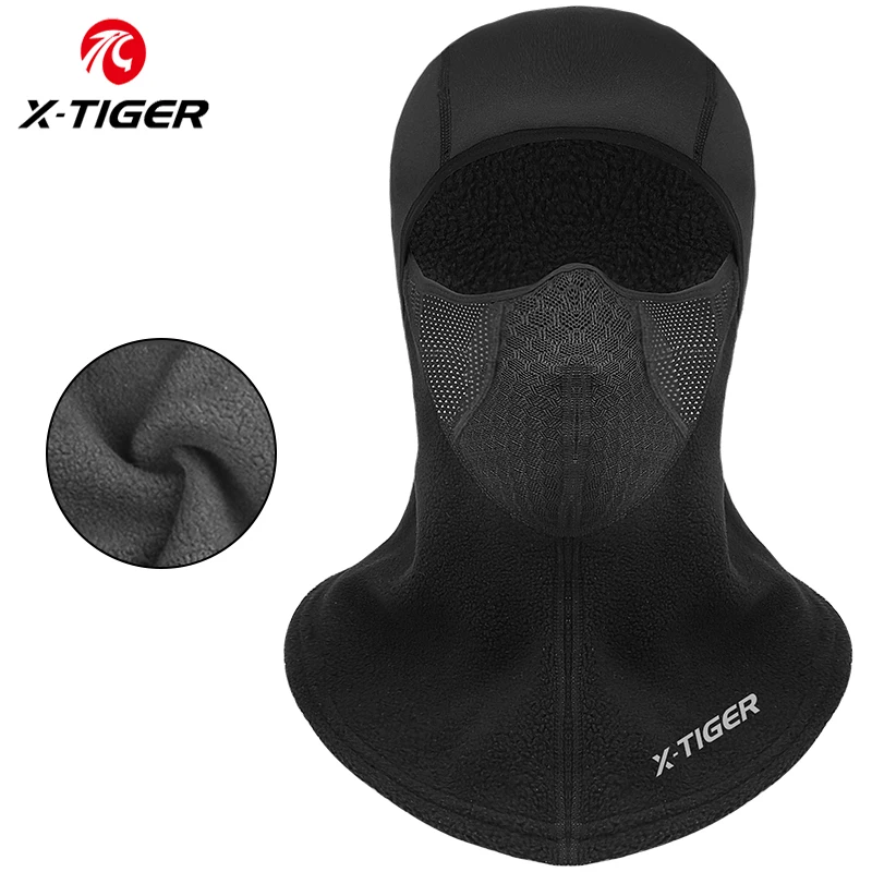 X-TIGER-Winter-Cycling-Face-Mask-Skiing-Mask-Fleece-Thermal-Keep-Warm ...