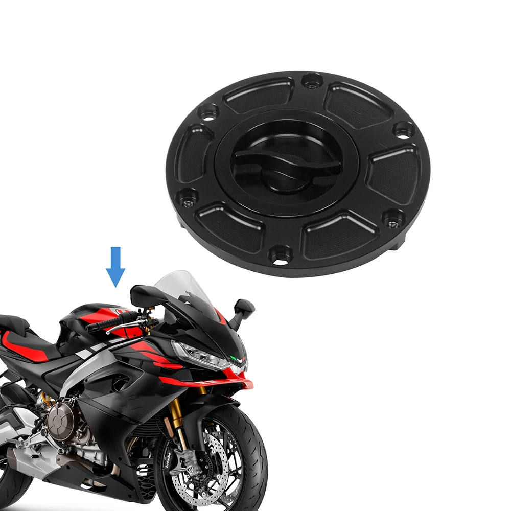 For Aprilia RS660 RS 660 2020 2021 2022 2023 Aluminum Fuel Gas Cap Fast ...