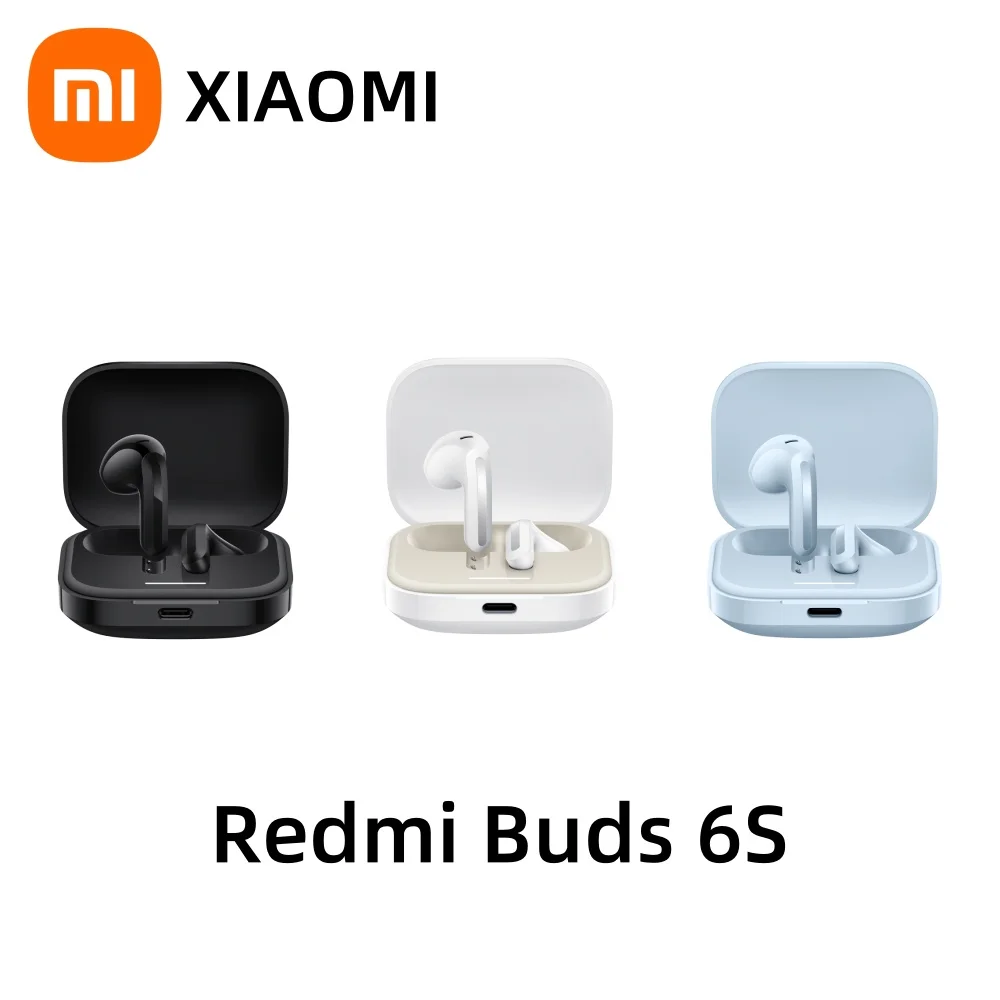 New-Original-Xiaomi-Redmi-Buds-6S-Earphone-33-Hours-Battery-Life-TWS ...