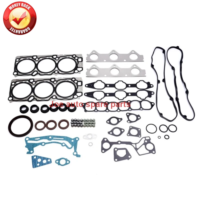 6G72 V73 Engine Full gasket set kit for Mitsubishi Pajero Montero V6 3 ...
