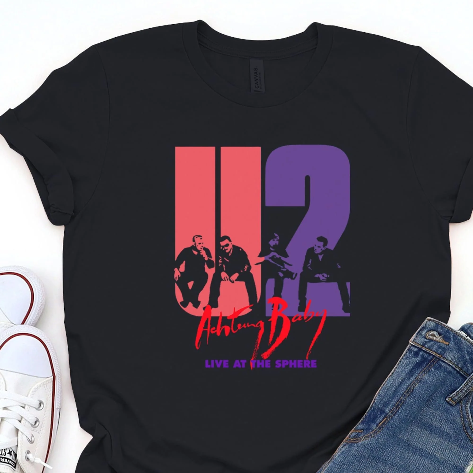 Camiseta U2 Uv Las Vegas ultravioleta Sphere 2024, Sudadera con capucha ...