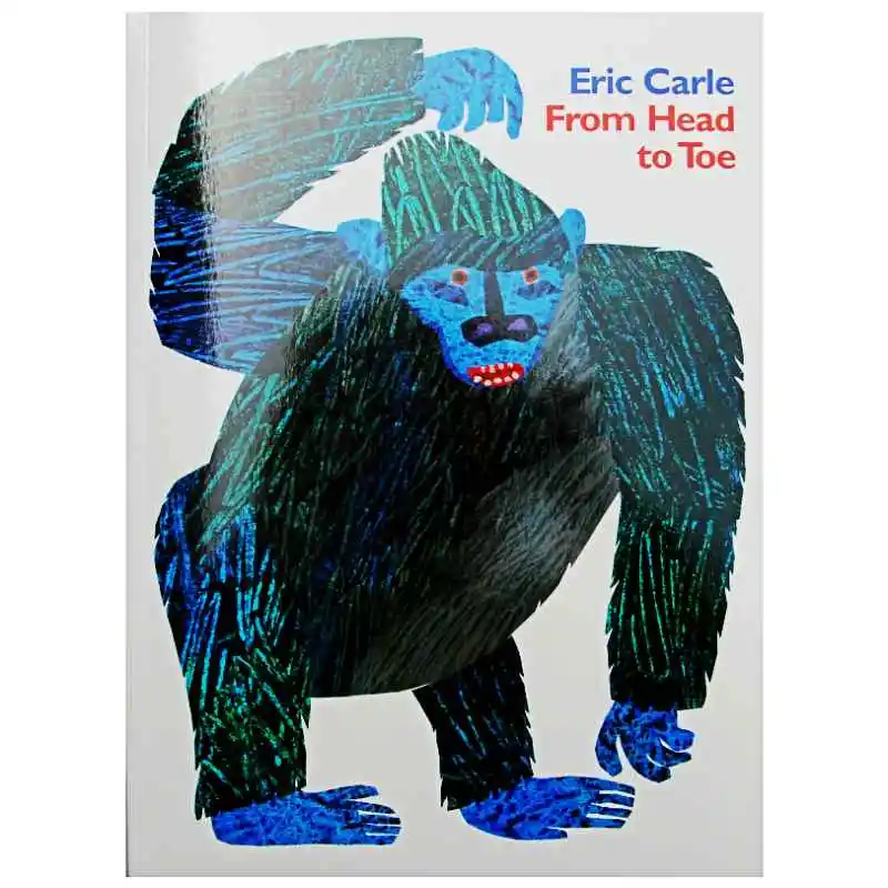 From Head to Toe By Eric Carle Educational English Picture Book ...