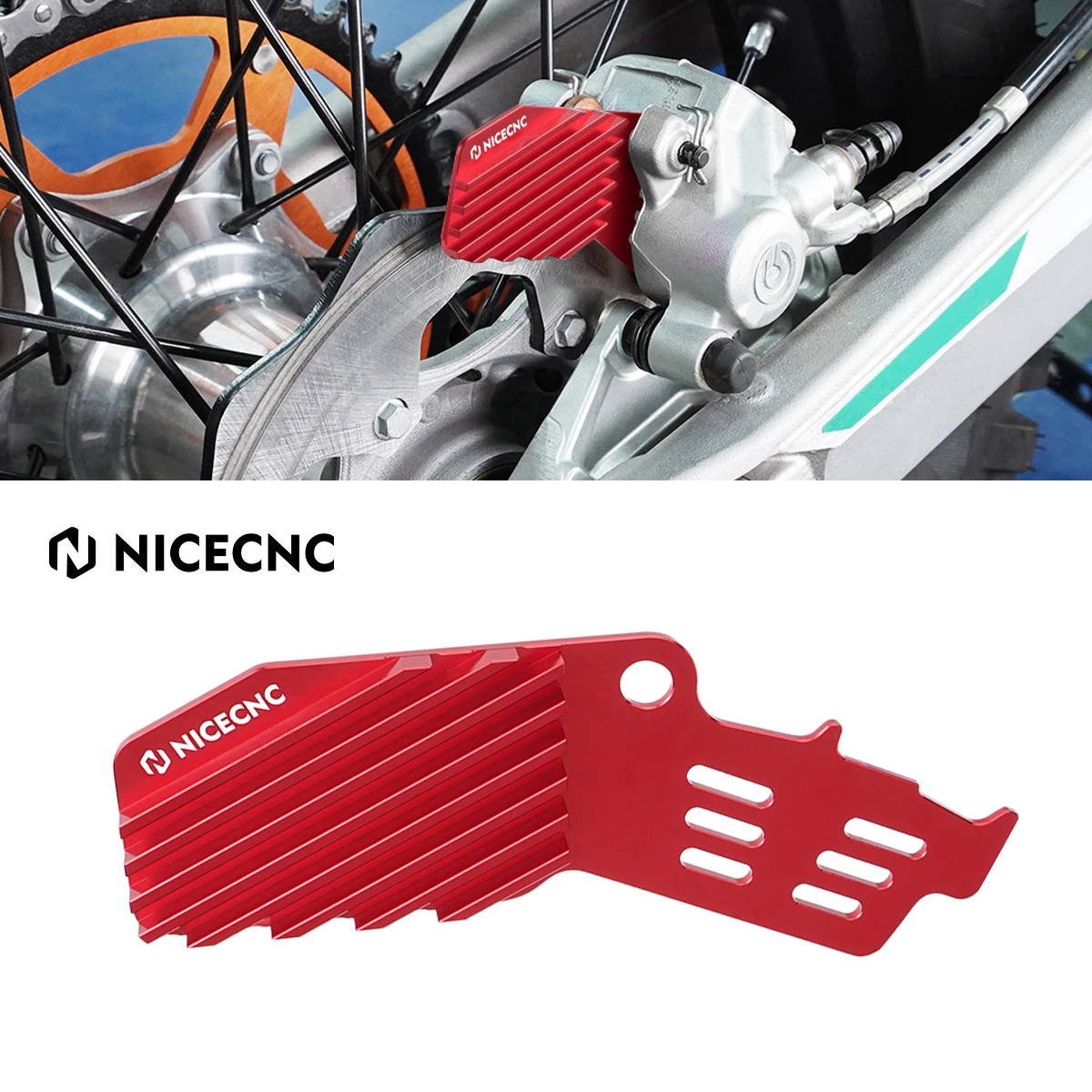 NiceCNC Rear Brake Caliper Cooler For Beta Xtrainer 300 RR RS RR S 200 ...