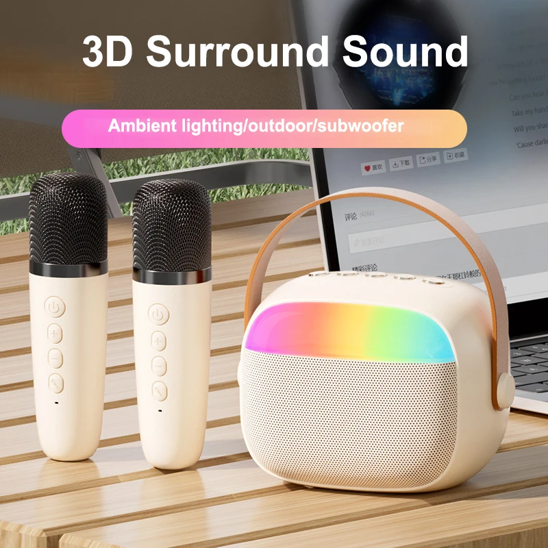 Children-s-Music-Toy-Bluetooth-Speaker-Wireless-Microphone-Audio-All-in ...