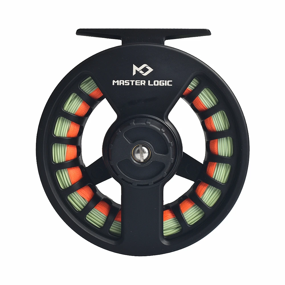 MASTER-LOGIC-Master-One-Fly-Fishing-Reel-5-6wt-Quick-Push-Button-Switch ...