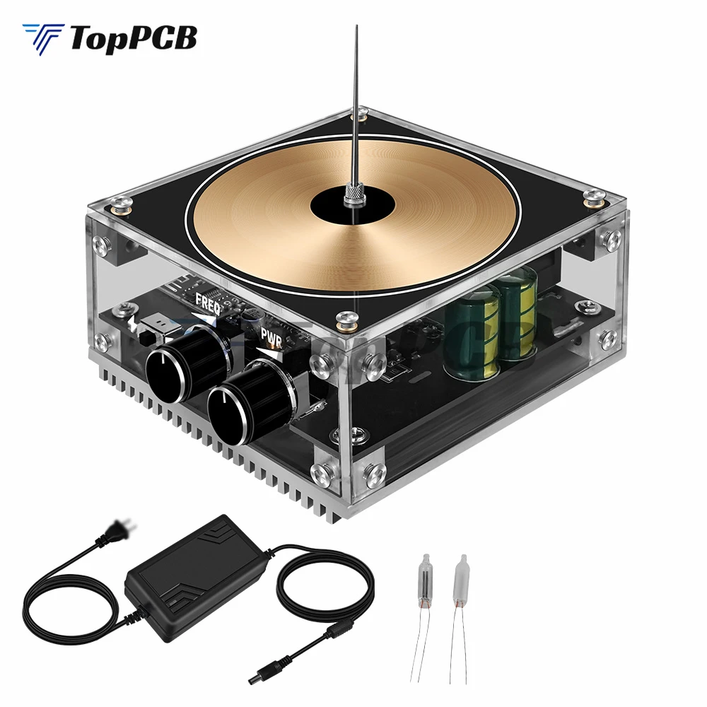 US-Plug-Mini-Bluetooth-compatible-Music-Tesla-Coil-High-Power-Voltage ...