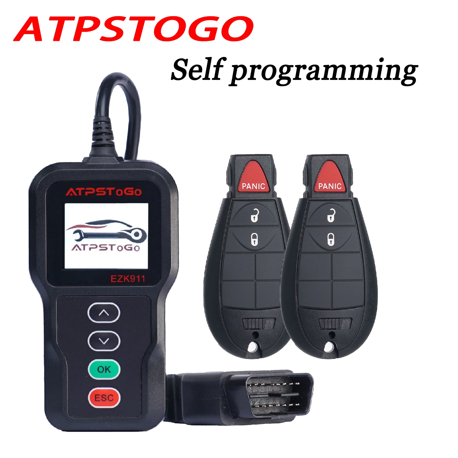 New-Replacement-Remote-Key-fob-and-Programmer-for-2008-2020-Dodge-Grand ...