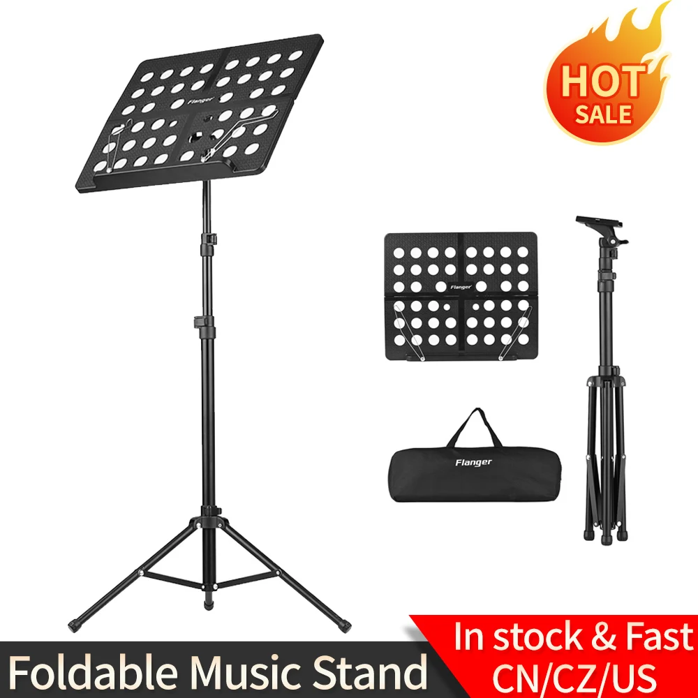 Collapsible Sheet Music Score Tripod Stand Holder Aluminum Alloy ...
