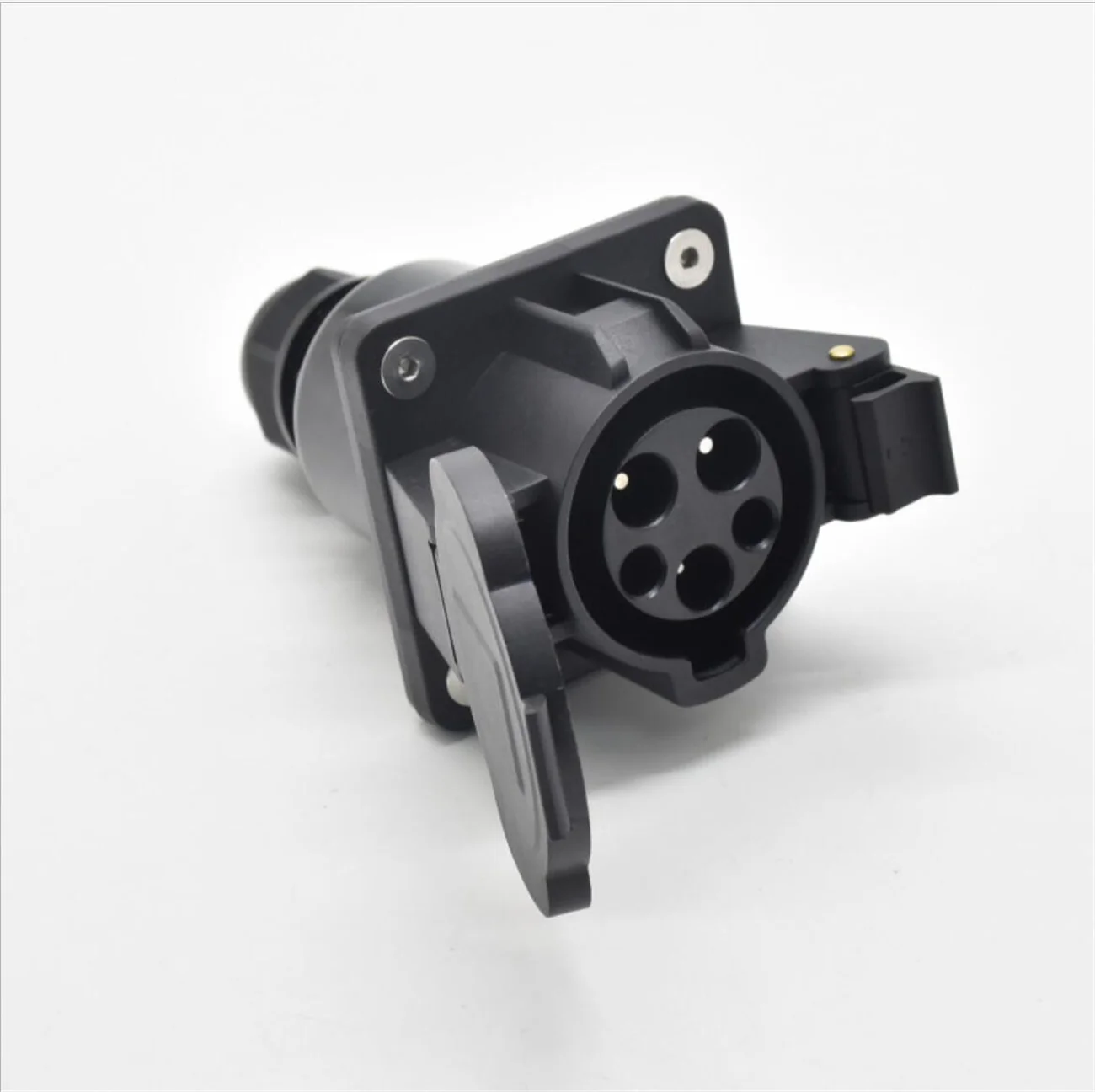 EV Charging J1772 Type 1 Socket EVSE Inlet Socket Electric Vehicle ...