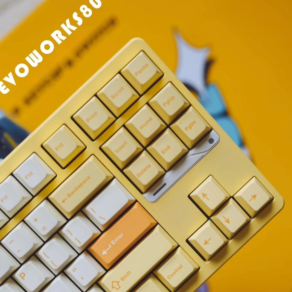 TickType EVO80 メカニカルキーボード ワイヤレス トライモード ホットスワップ RGB QMK/VIA 8000mAh ...