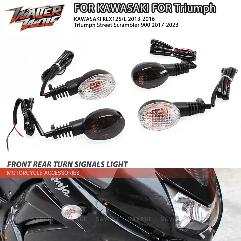 Motorcycle Turn Signal Light For KAWASAKI D-TRACKER 125 150 250 NINJA ...