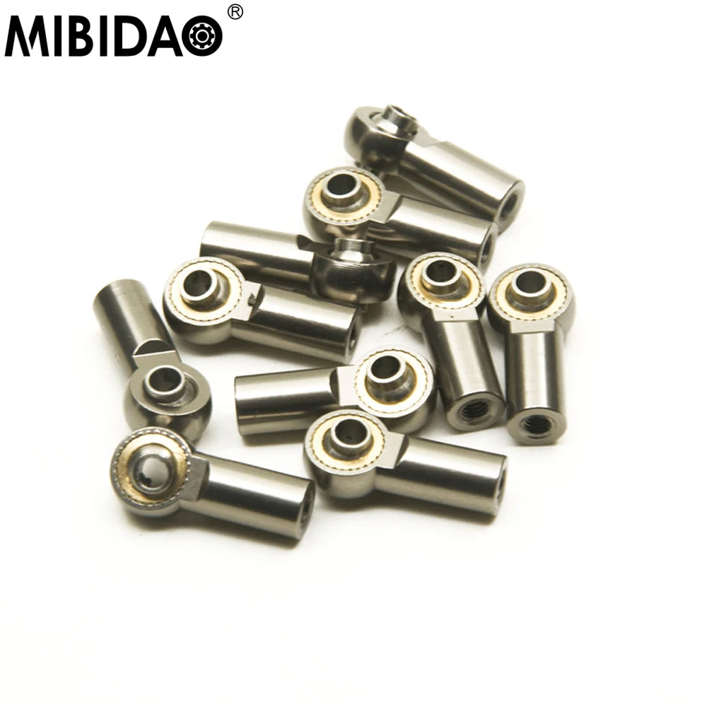 MIBIDAO-20Pcs-Metal-M3-CW-Thread-Ball-Head-Link-Tie-Rod-End-Ball-Joint ...