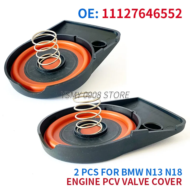 2Pcs-Lot-11127646552-Car-Engine-PCV-Valve-Cover-For-BMW-Mini-Cooper-N13 ...
