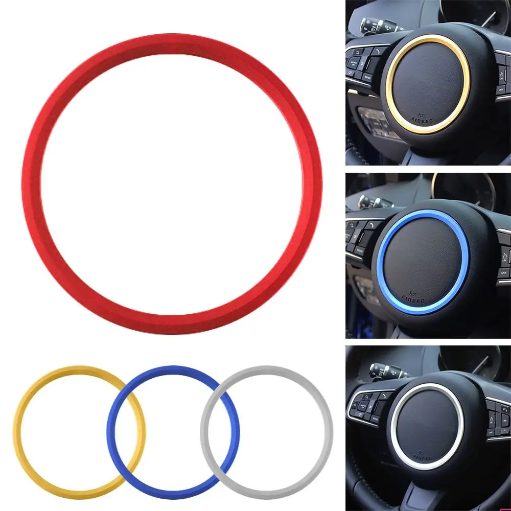 Tone-Car-Steering-Wheel-Ring-Cover-Trim-for-Jaguar-XF-XE-F-PACE-2015 ...