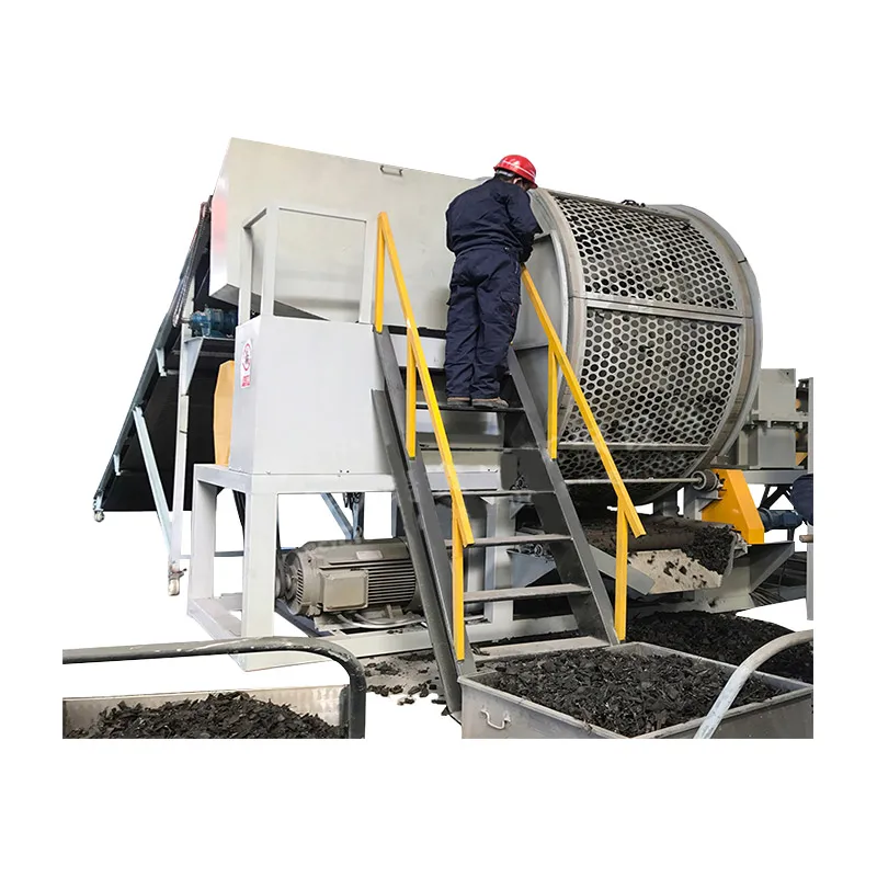 Tire-Recycling-Machine-Waste-Rubber-Shredder-Tire-Crushing-And-Oil ...