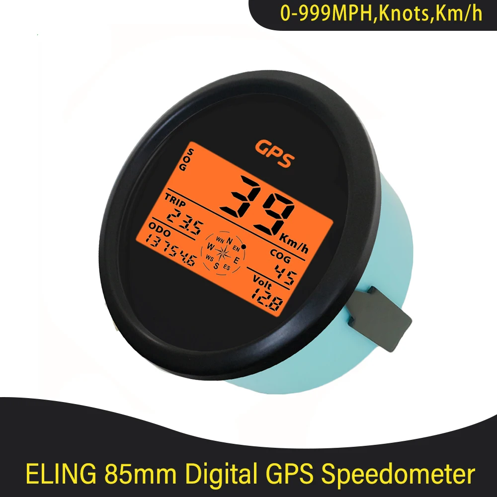 Waterproof-85mm-Digital-GPS-Speedometer-Odometer-0-999knots-km-h-MPH ...