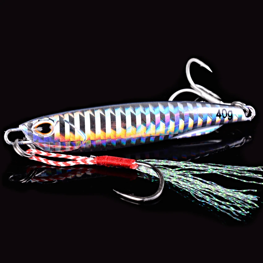 Versatile Metal Jig Fishing Lure - 10g to 40g - Easy Fishing Tackle