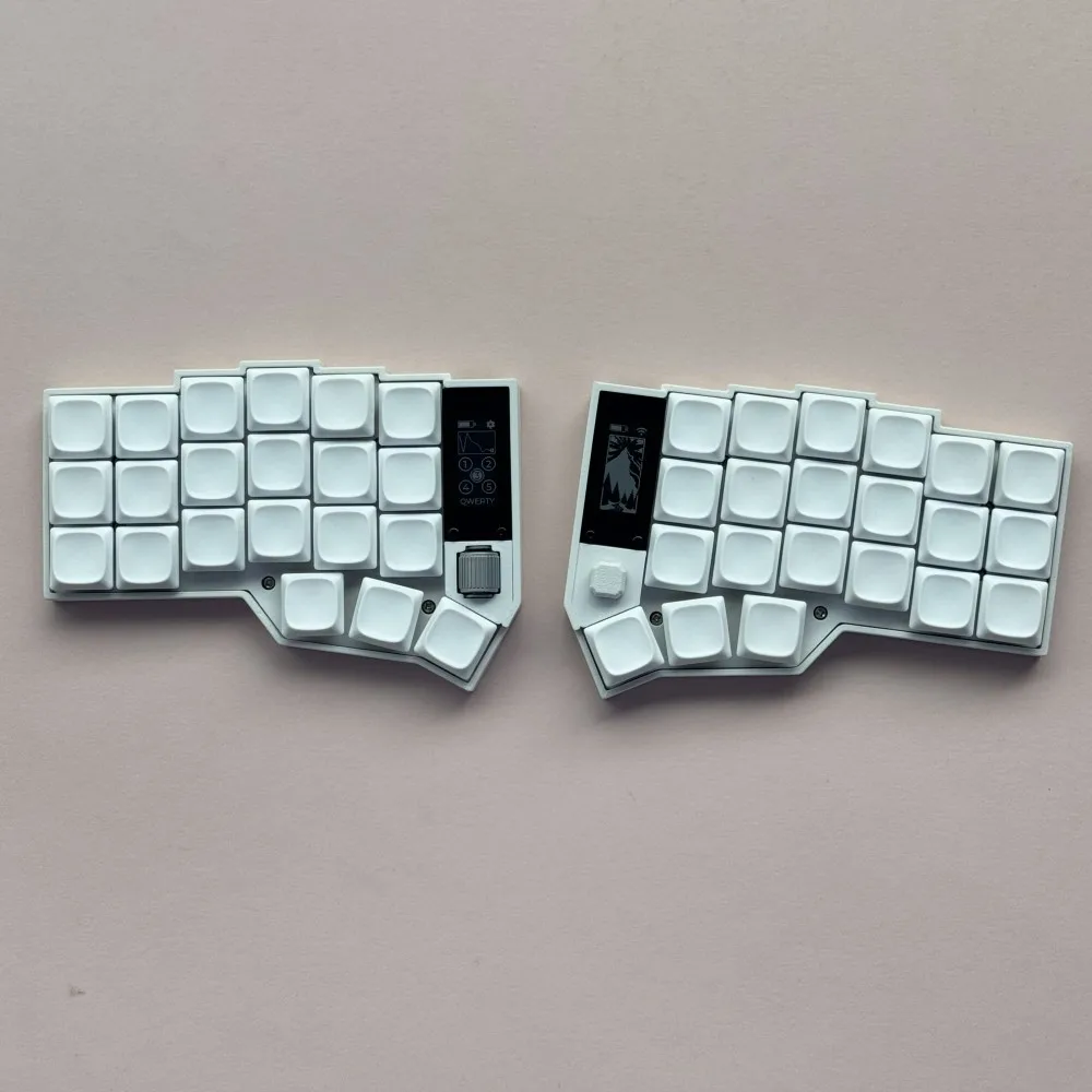 Corne Joy Split Keyboard Kit Custom Wireless Joystick 3x6 Transparent ...