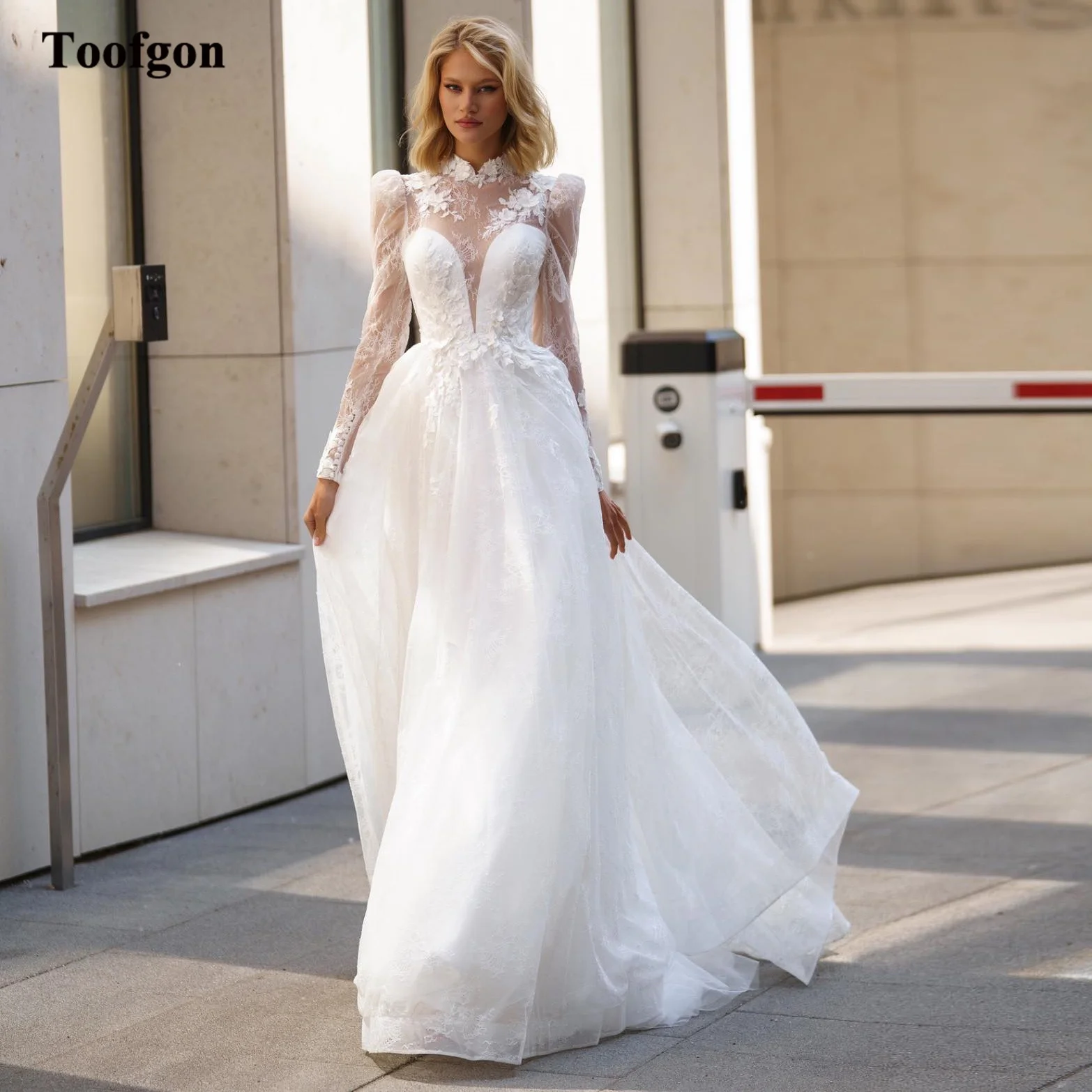 Toofgon-Vestidos-de-Novia-de-encaje-modesto-para-mujer-vestidos-de-novia-de-manga-larga-flores.jpg