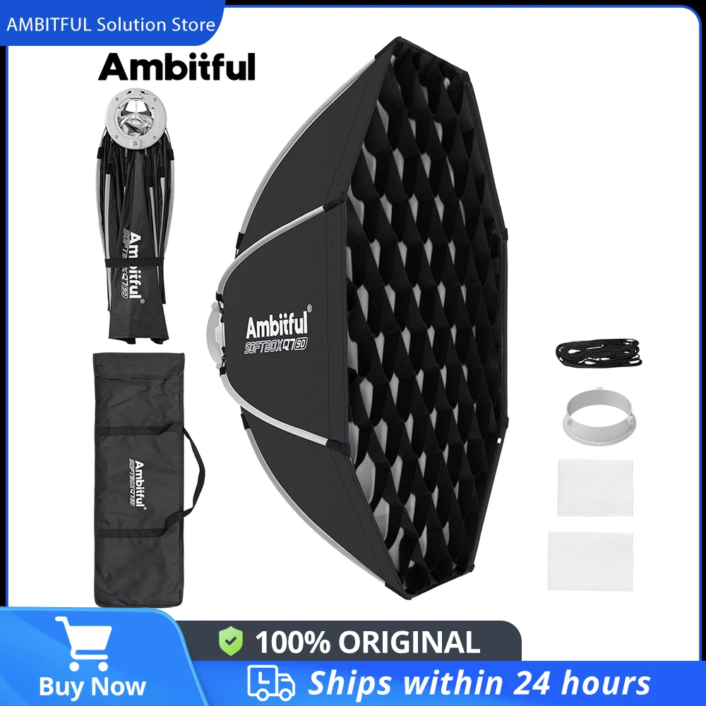 AMBITFUL Q7 series Softbox 55CM 65CM 90CM 60X90CM 30X120CM Quick ...