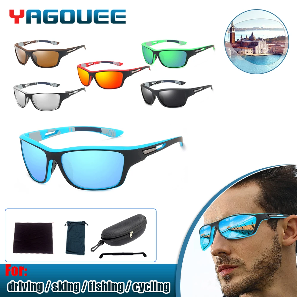 Mens-Sun-Glasses-UV-Protection-Sport-Polarized-for-Men-Outdoor-Sports ...