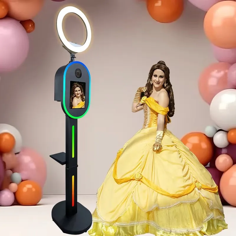 Selfie iPad DSLR Camera Photo Booth Machine for 10.2" 11" 12.9" With ...